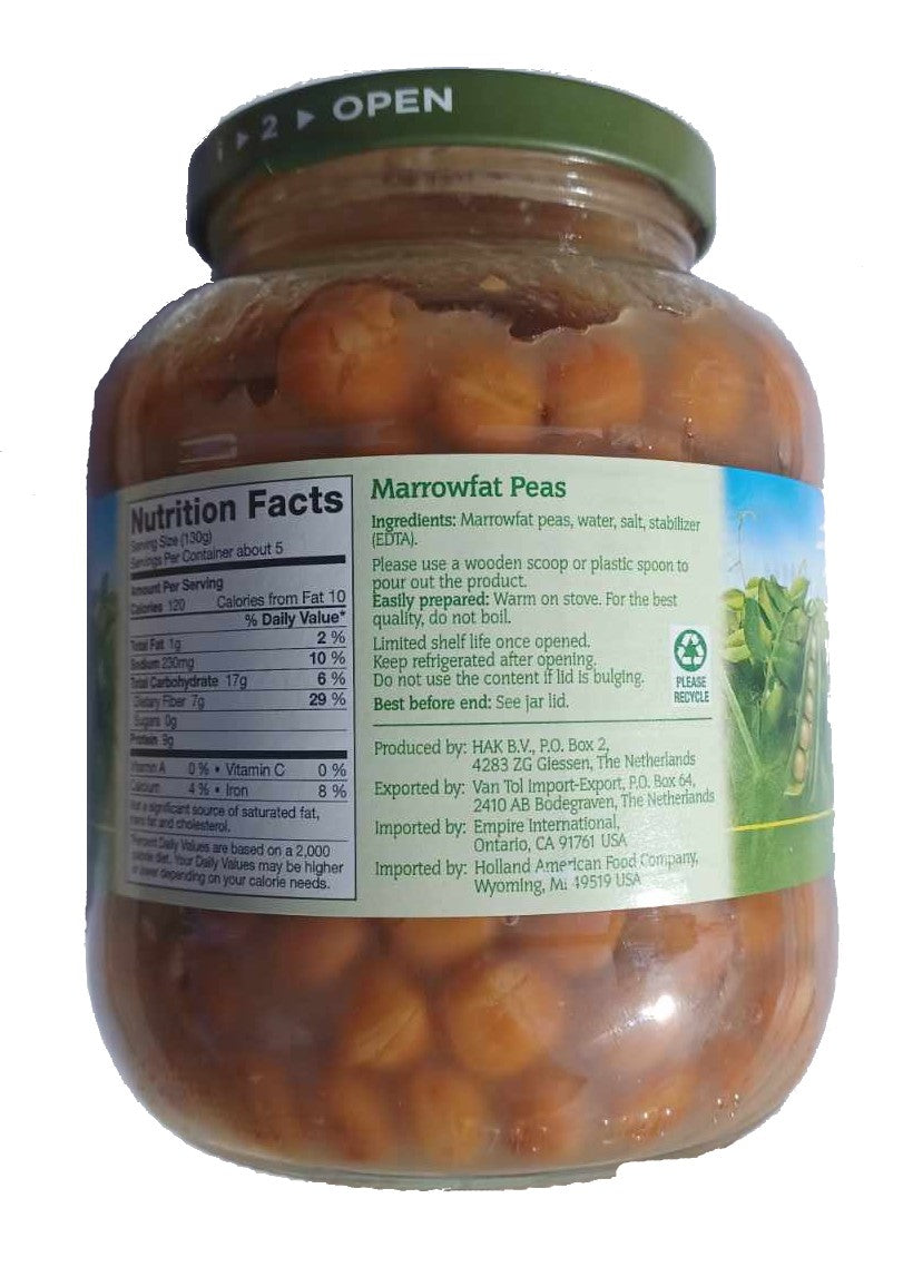 Hak capucijners, grote pot 710 gr – Dutch Food in America