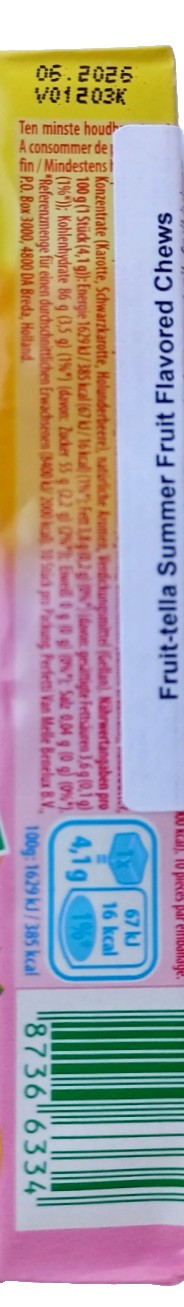 Fruitella, rolletje – Dutch Food in America