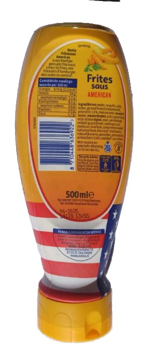 Remia frietsaus American, plastic fles 500 ml. OUT OF STOCK, EXPECTED ...